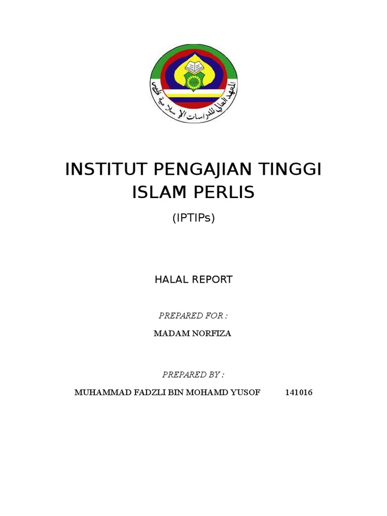Institut Pengajian Tinggi Islam Perlis: (Iptips) | PDF