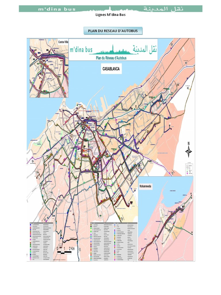 Lignes Bus | PDF | Maroc