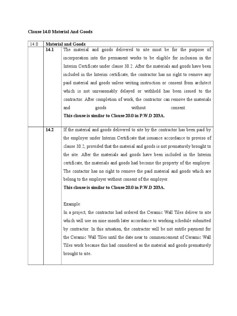 Clause 14 PAM | PDF | Civil Law (Legal System) | Social Institutions