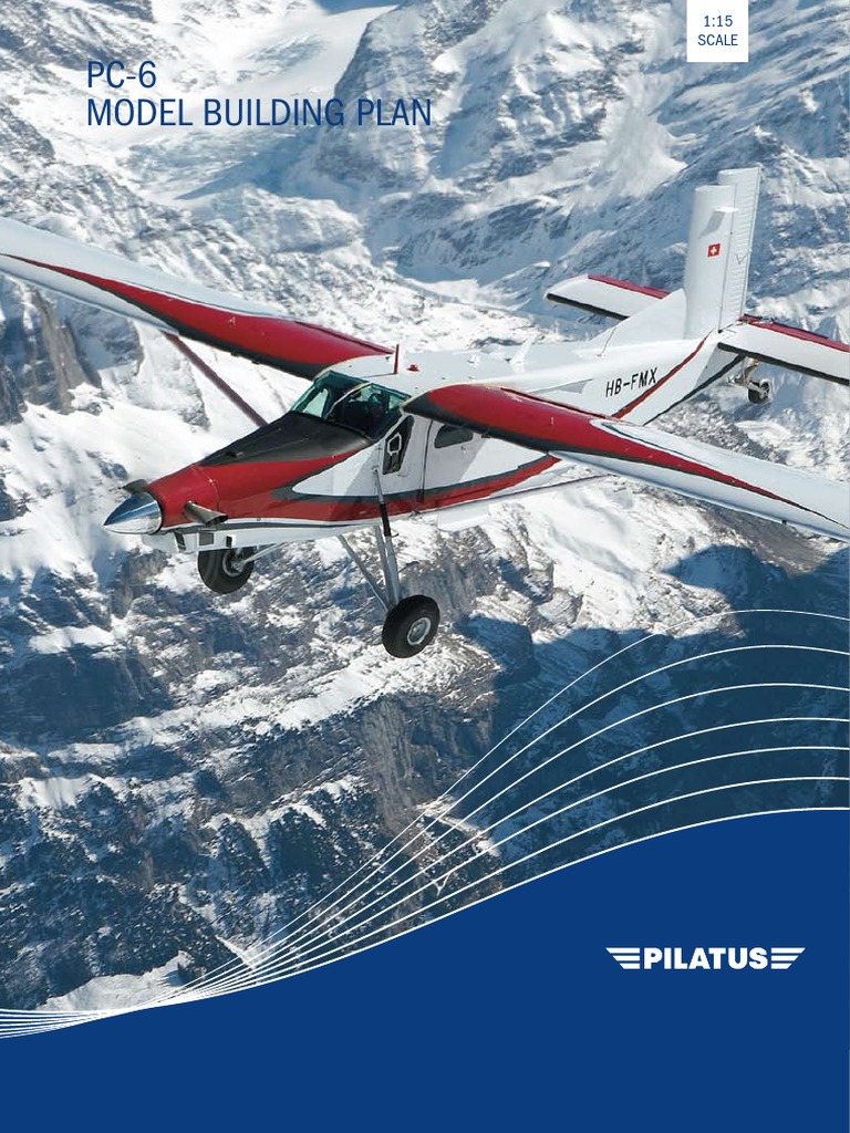 Pilatus Aircraft LTD - PC - 6 Model Plan PDF | PDF