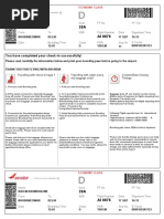 Indigo Boarding Pass Sample | PDF