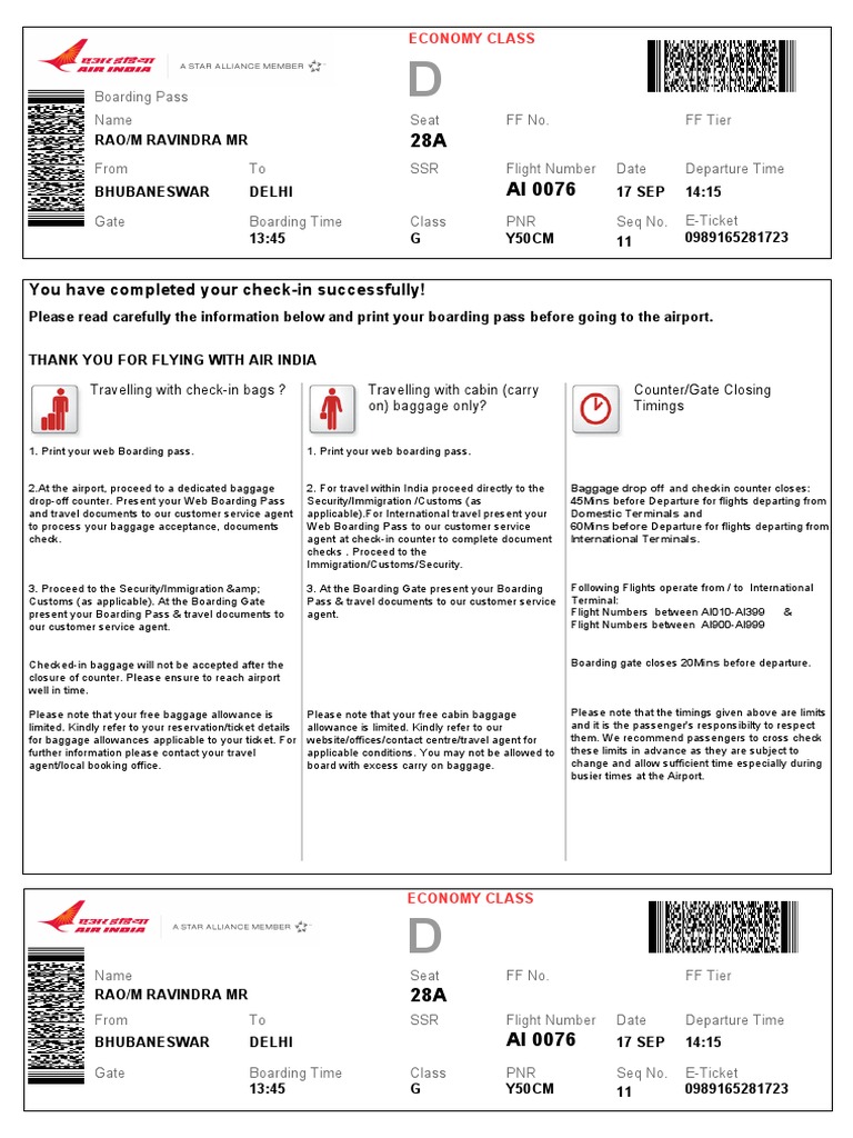 Boarding Pass | PDF | Airlines | Industries