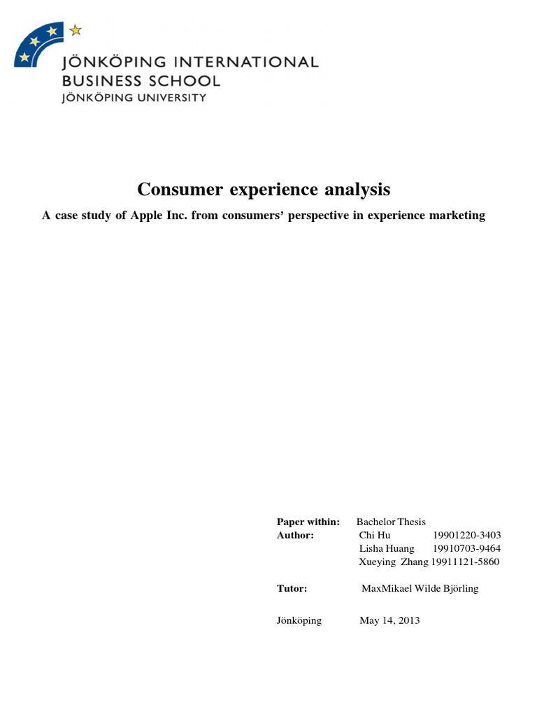 Apple Consumer Experience Insights | PDF | Consumer Behaviour ...