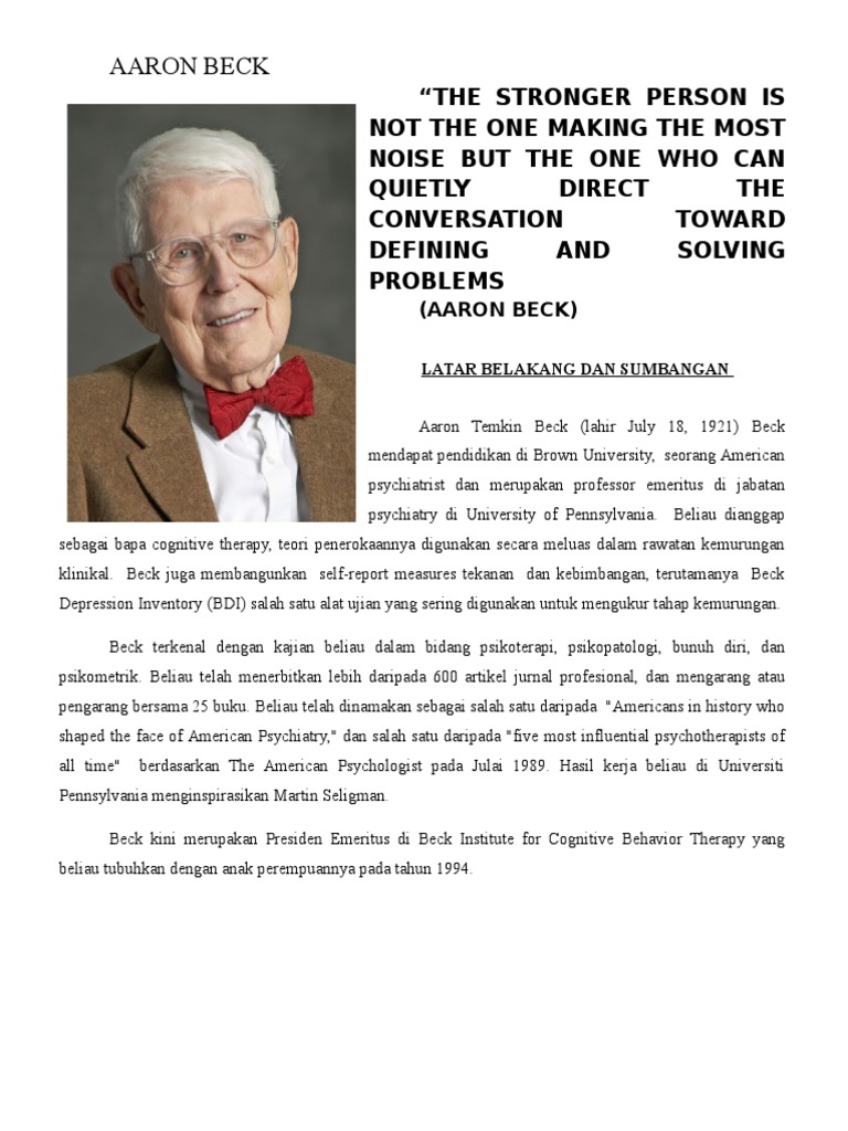 Aaron Beck | PDF