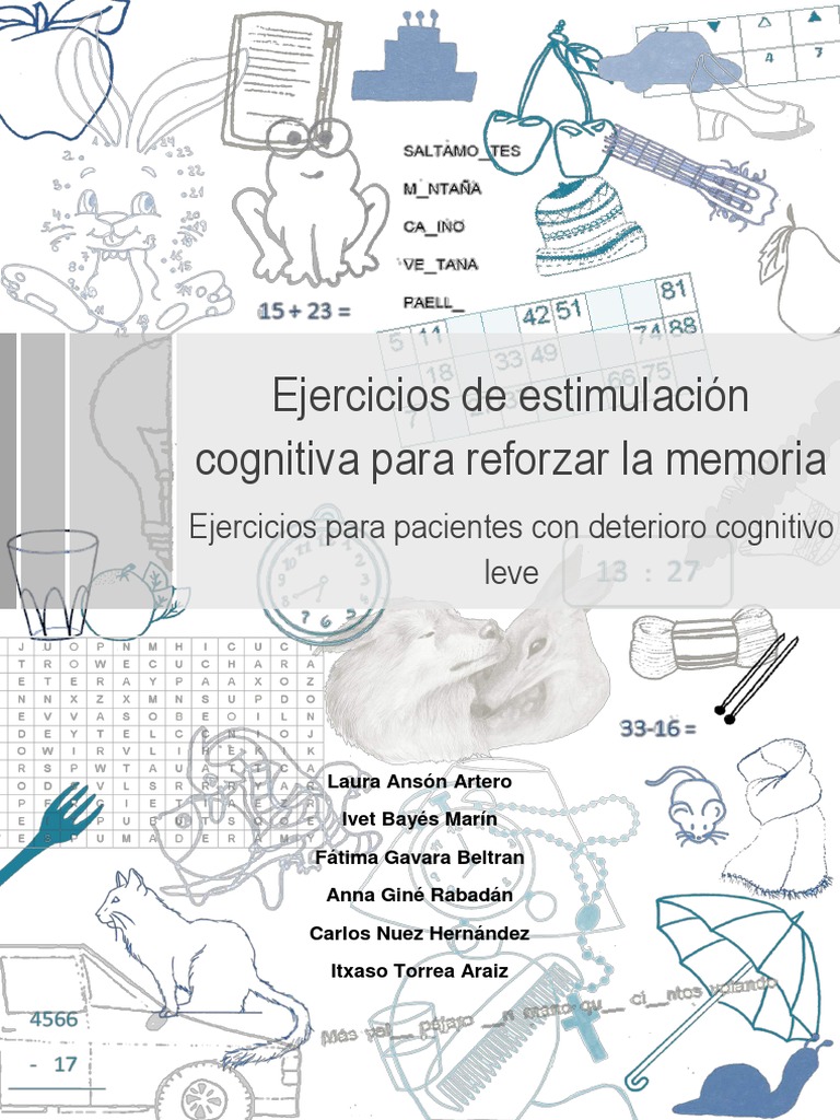 Varios - Ejercicios de Estimulación Cognitiva para Reforzar La Memoria ...