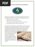 Resumen de Las 28 Creencias de La Iglesia Adventista Del Séptimo Día | PDF | Salvación ...