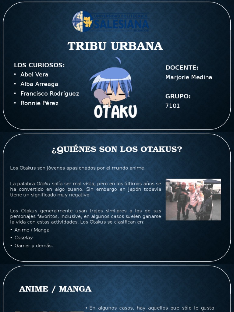 Tribu Urbana | PDF | Cosplay | Anime