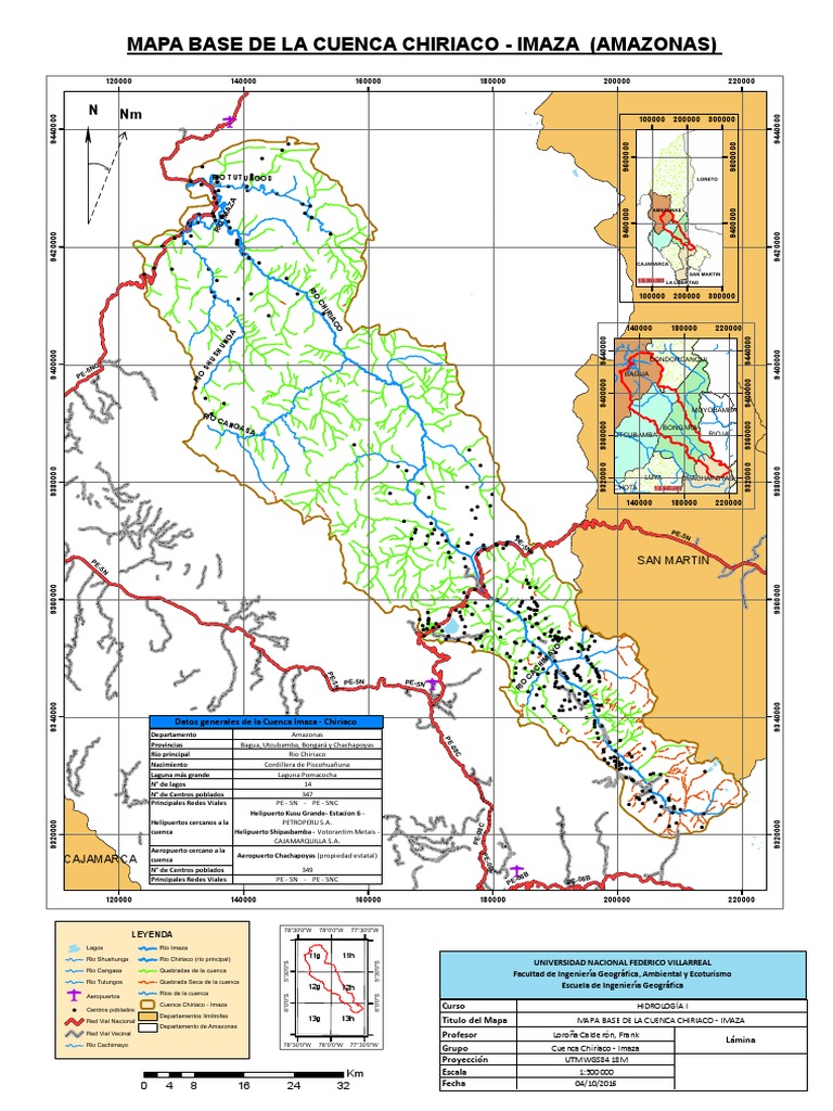 Cuenca Chiriaco Mapa Base Final Final1 | PDF