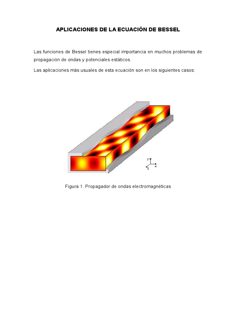Aplicaciones de La Ecuación de Bessel | PDF