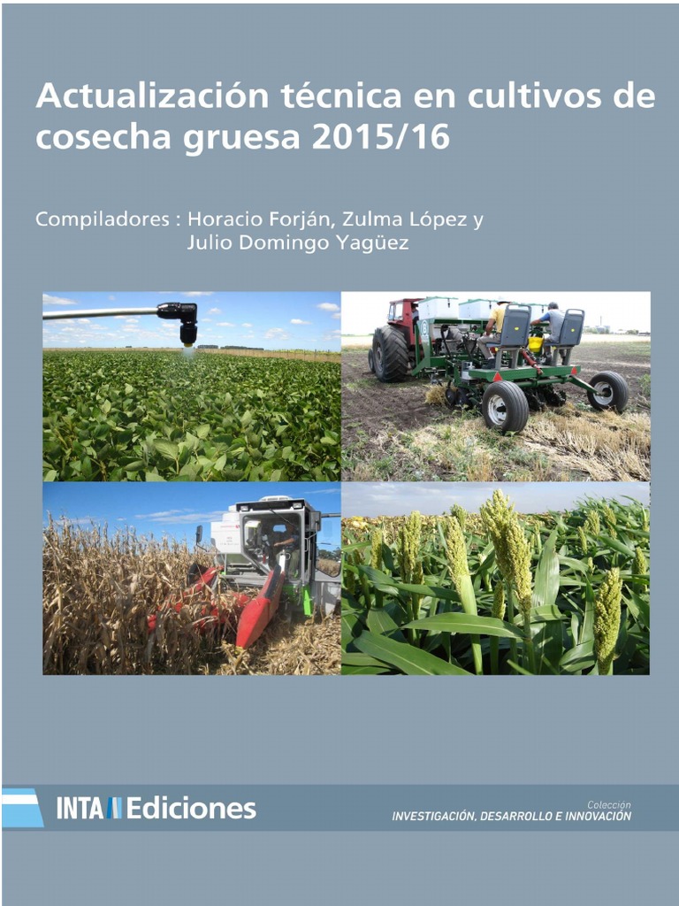 Inta Barrow - Actualizacion Tecnica en Cultivos de Cosecha Gruesa 2015 ...