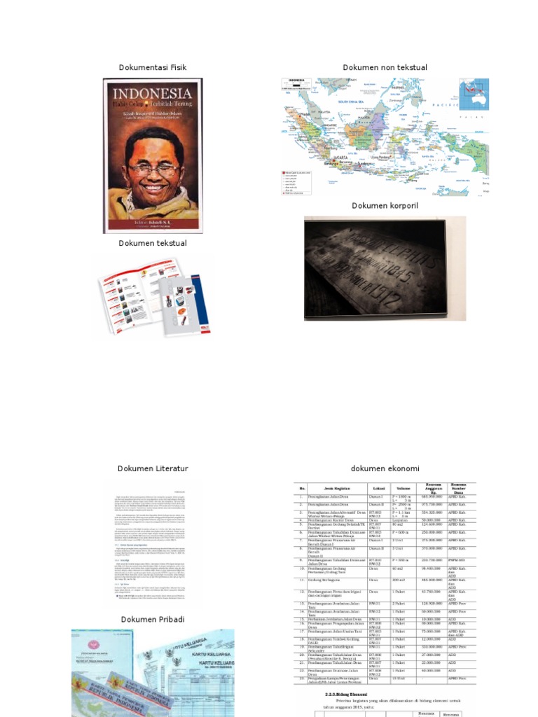 Jenis Jenis Dokumen | PDF