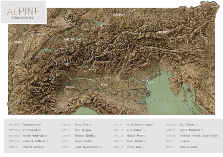European Rail Journey Itinerary | PDF | Social Science | Travel