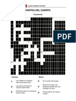 Crucigrama Sobre El Cuerpo Humano | Deportes | Ocio | Prueba gratuita ...