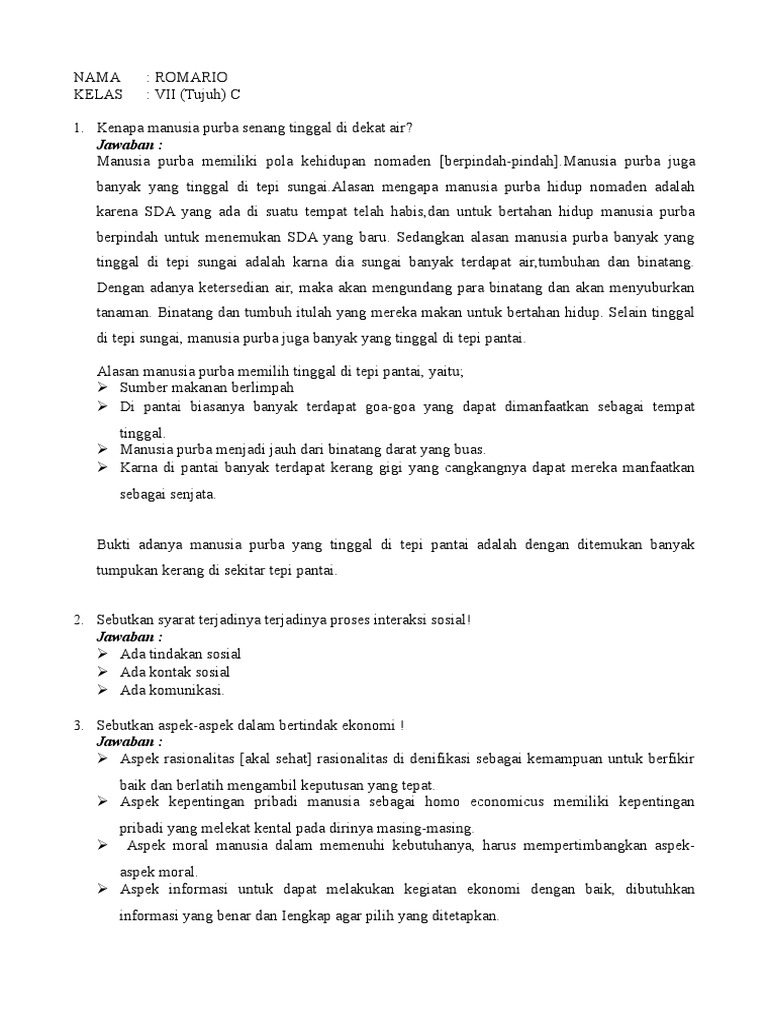 Proses Sosialisasi Dan Contohnya | PDF