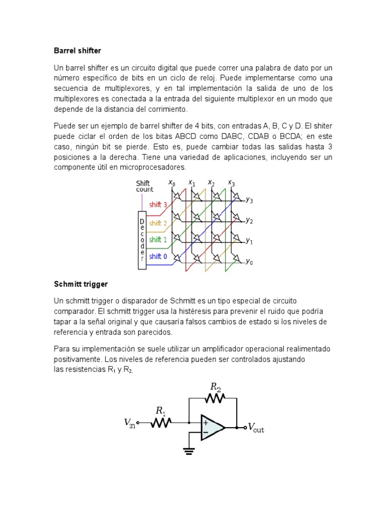 Barrel Shifter | PDF