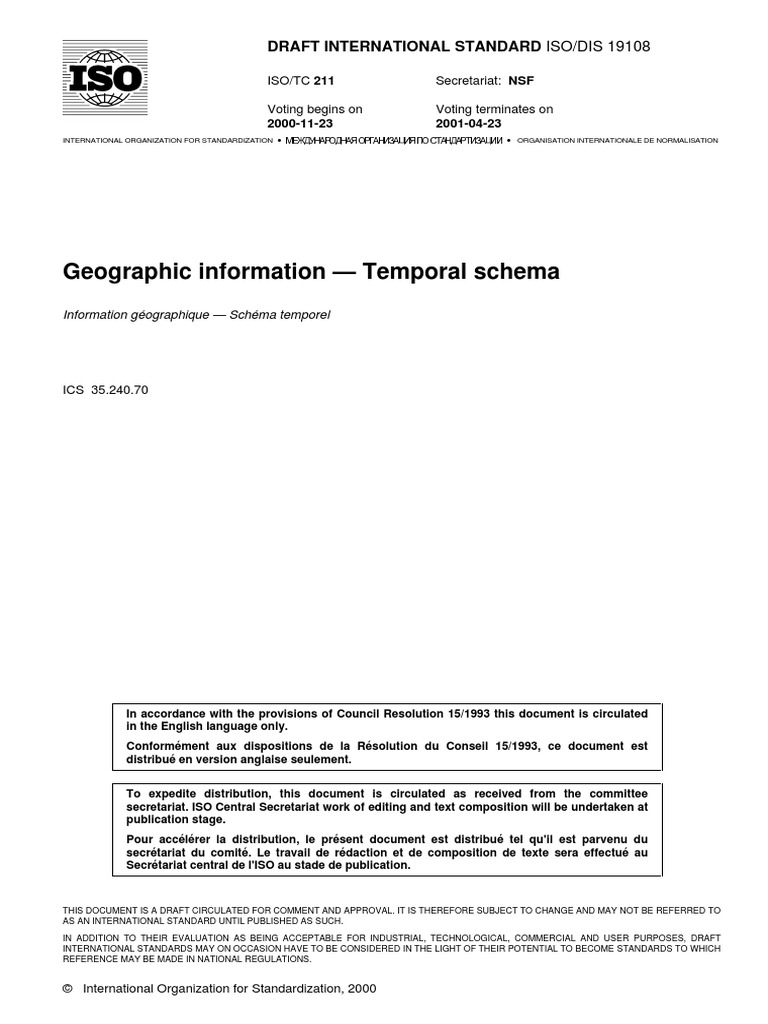 Iso 19108 | PDF | International Organization For Standardization ...
