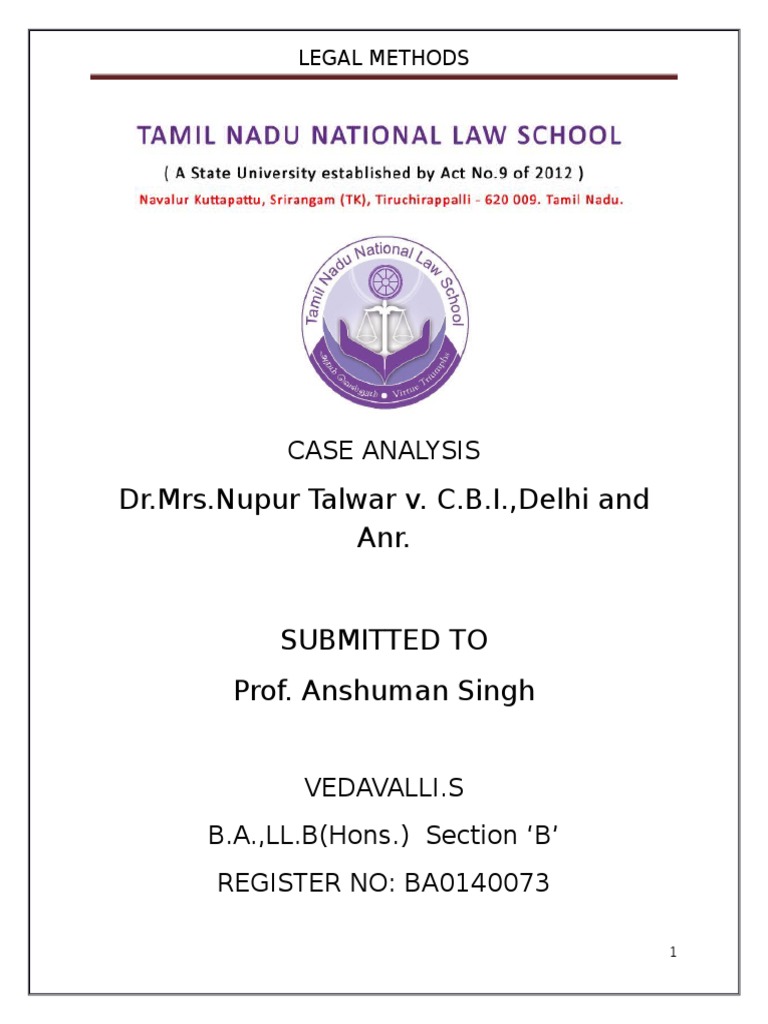 Case Study | PDF | Criminal Justice | Crime & Violence