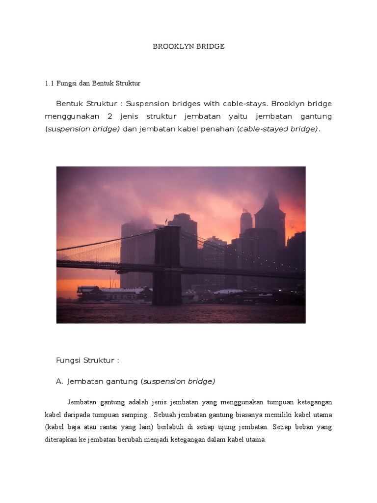 Brooklyn Bridge | PDF