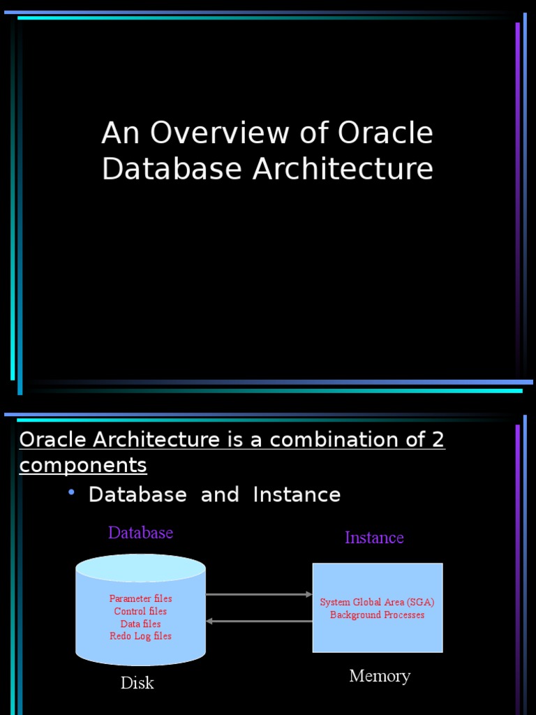 Oracle Architecture | PDF | Oracle Database | Databases