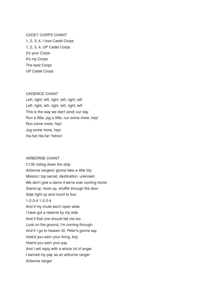 PT Chants | PDF | Poetry