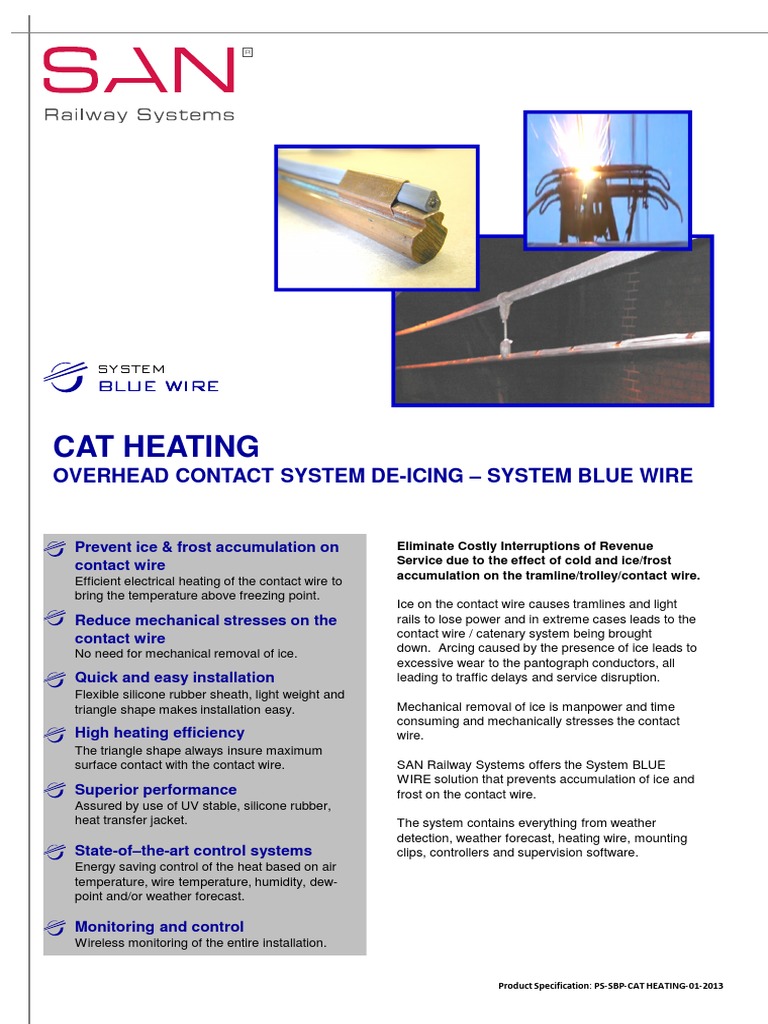 Overhead Contact System De-Icing - System Blue Wire | PDF | Scada | Frost