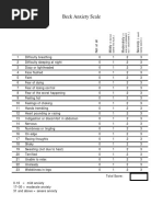 Beck Hopelessness Scale | PDF | Depression (Mood) | Validity (Statistics)