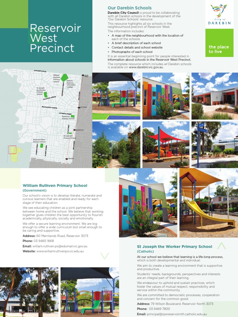 Darebin Schools Resource Map | PDF | Psychological Resilience | Leadership