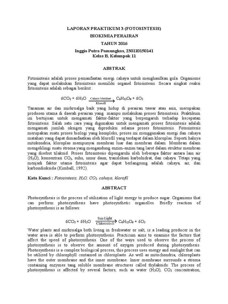Laporan Praktikum 3 Biokimia | PDF | Kesehatan Holistik