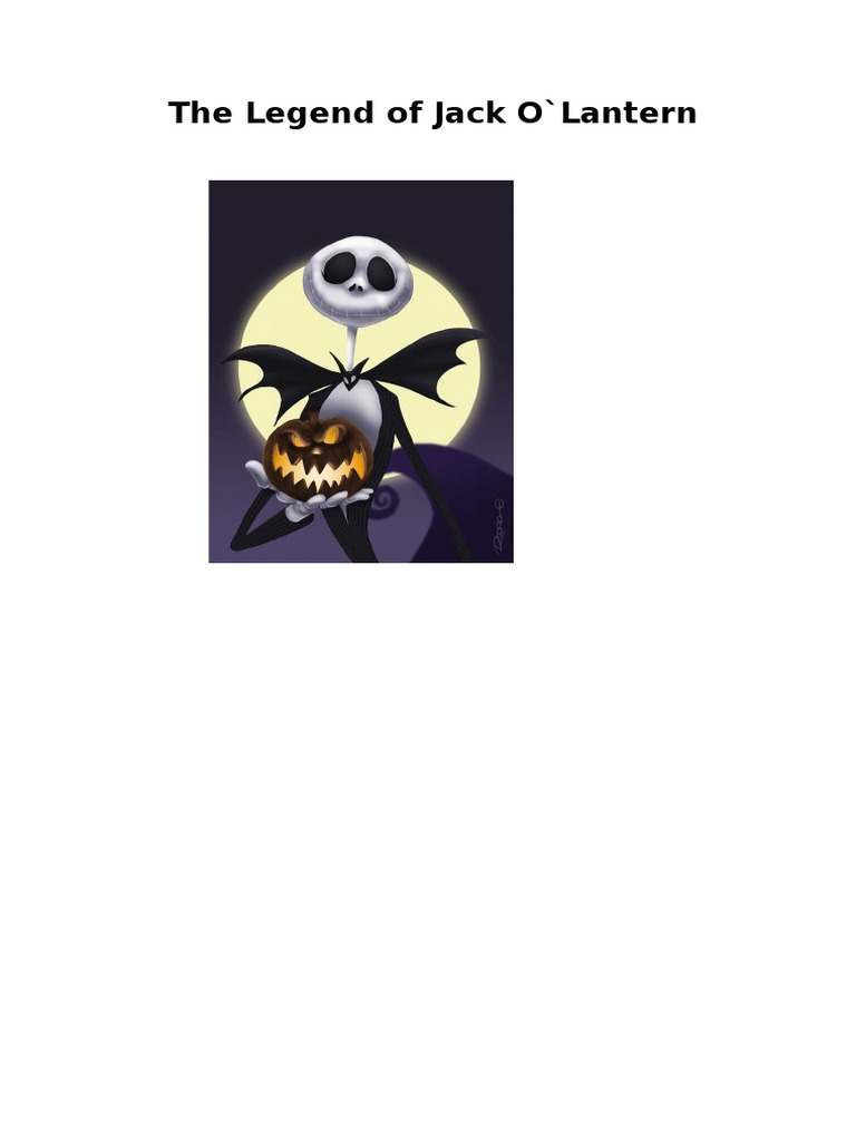The Legend of Jack O'Lantern | PDF
