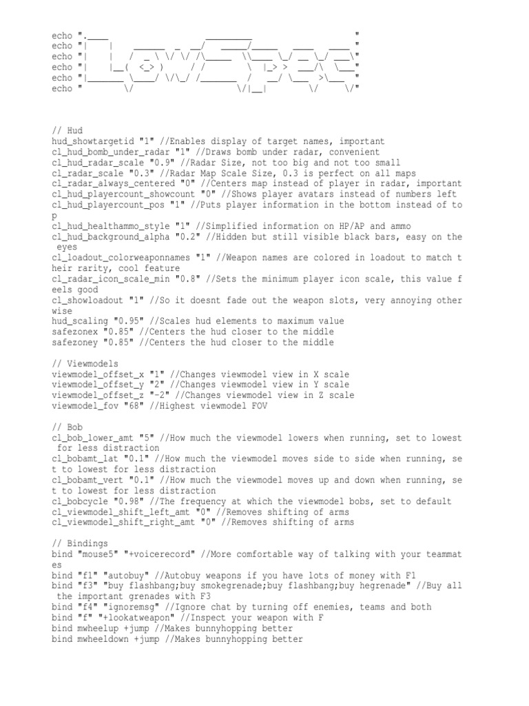 Lowspecgamer Csgo Autoexec | PDF | Lag | Software