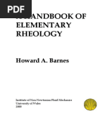 The Rheology Handbook: Thomas G. Mezger | PDF | Viscoelasticity | Viscosity