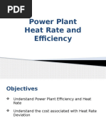 Power Plant Efficiency and Heat Rate Calculations | PDF | Power Station ...