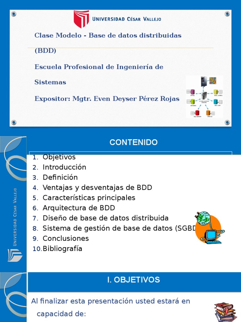 Clase Modelo de Base de Datos Distribuidas | PDF | Bases de datos | Tabla (base de datos)