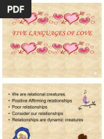 The Five Love Languages Test | PDF | Language Arts & Discipline