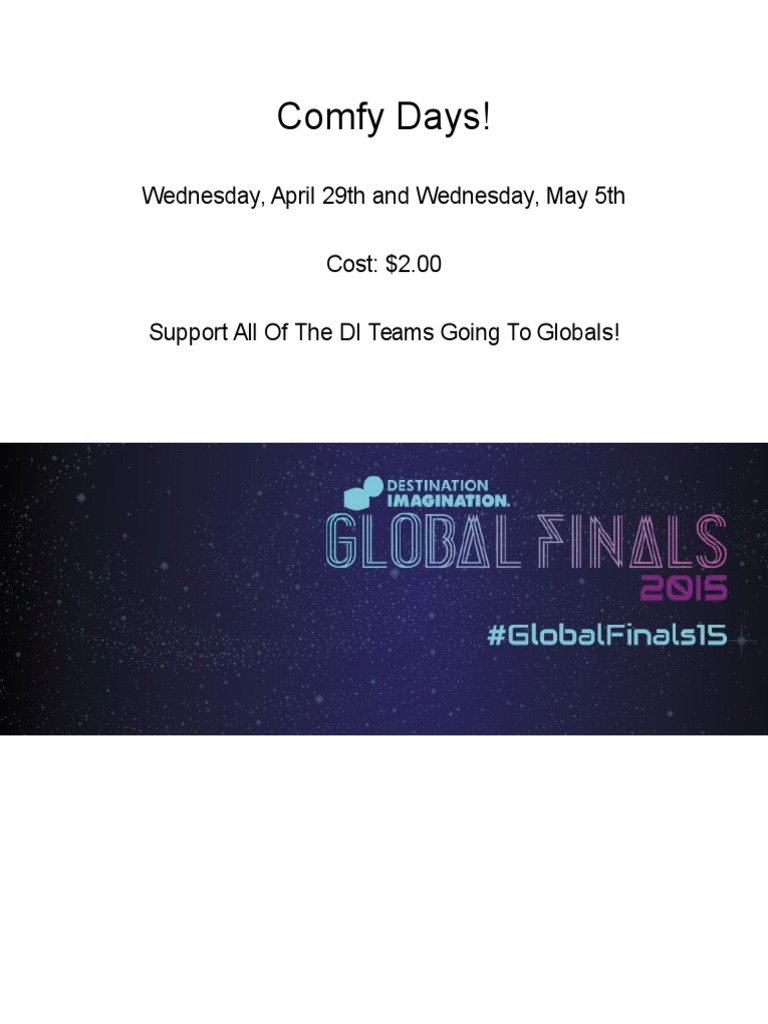 Comfy Day Poster | PDF