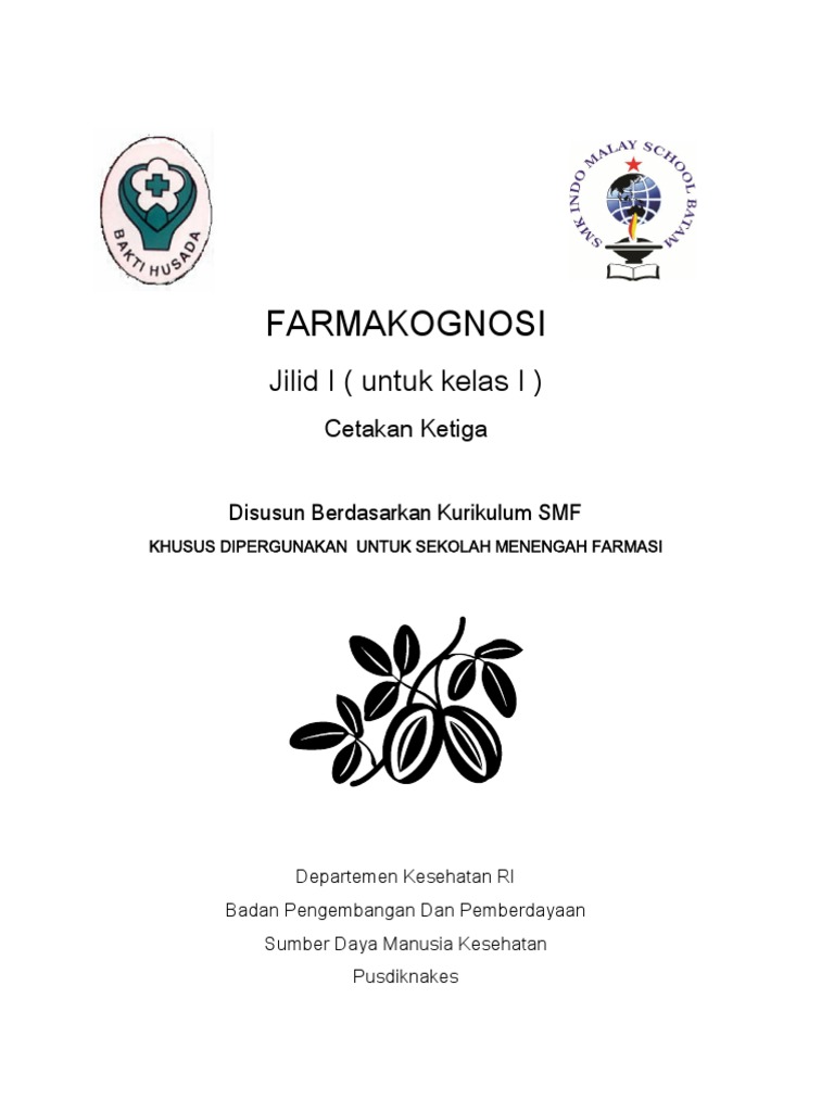 Buku Farmakognosi Kelas 10 SMF | PDF | Kesehatan Holistik
