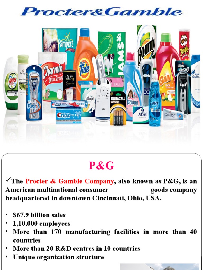 P&G | PDF | Procter & Gamble | Employment