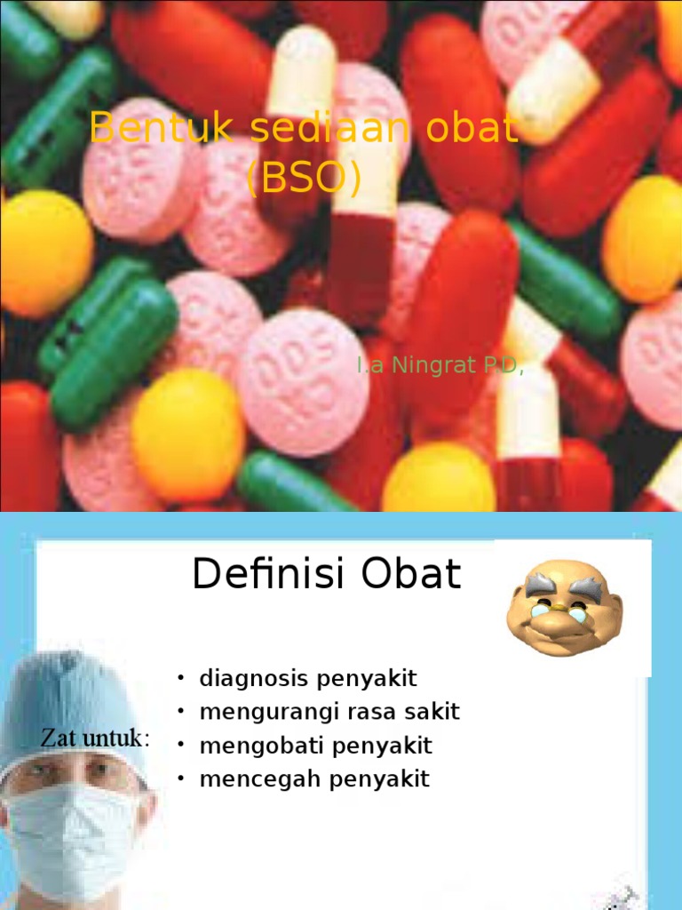 Macam-Macam Bentuk Sediaan Obat | PDF