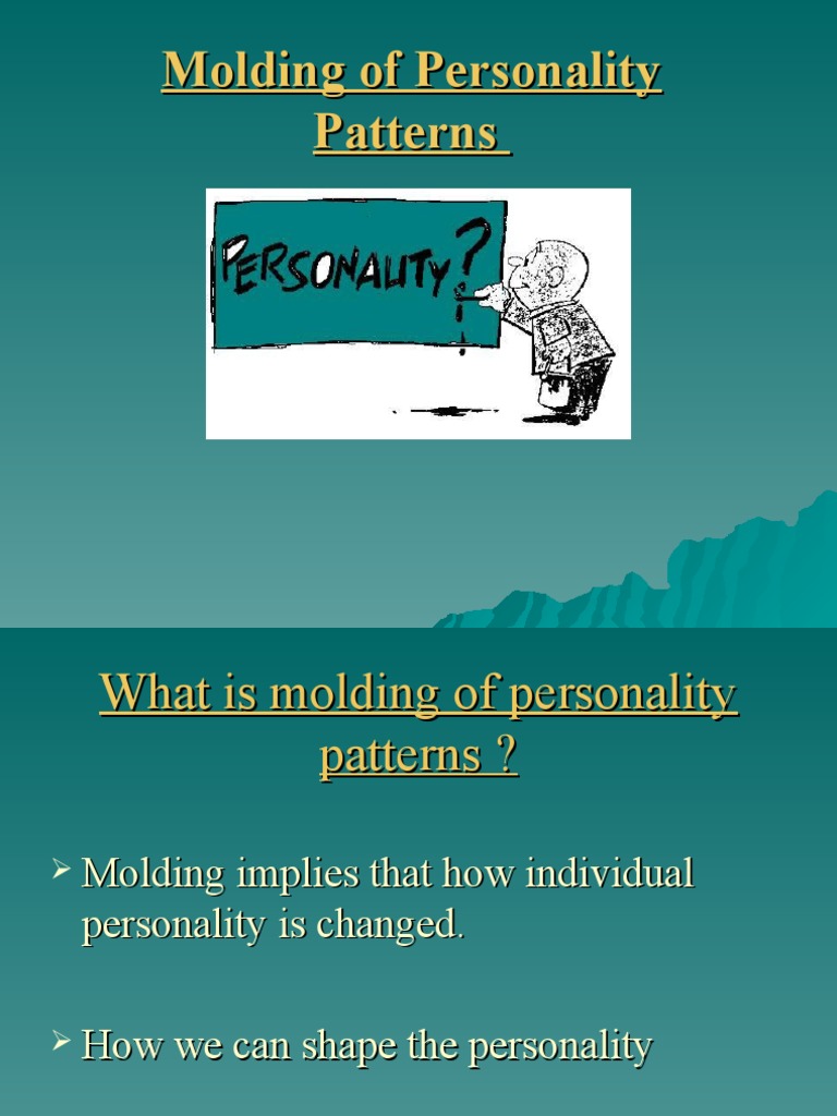 Modling of Personality Patterns | PDF
