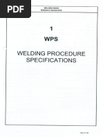 Welding Procedure Specification Overview | PDF | Welding | Construction