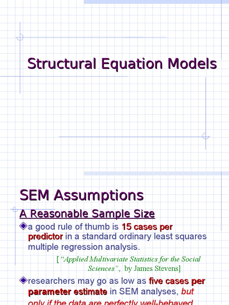 Amos 1 | PDF | Structural Equation Modeling | Bootstrapping (Statistics)