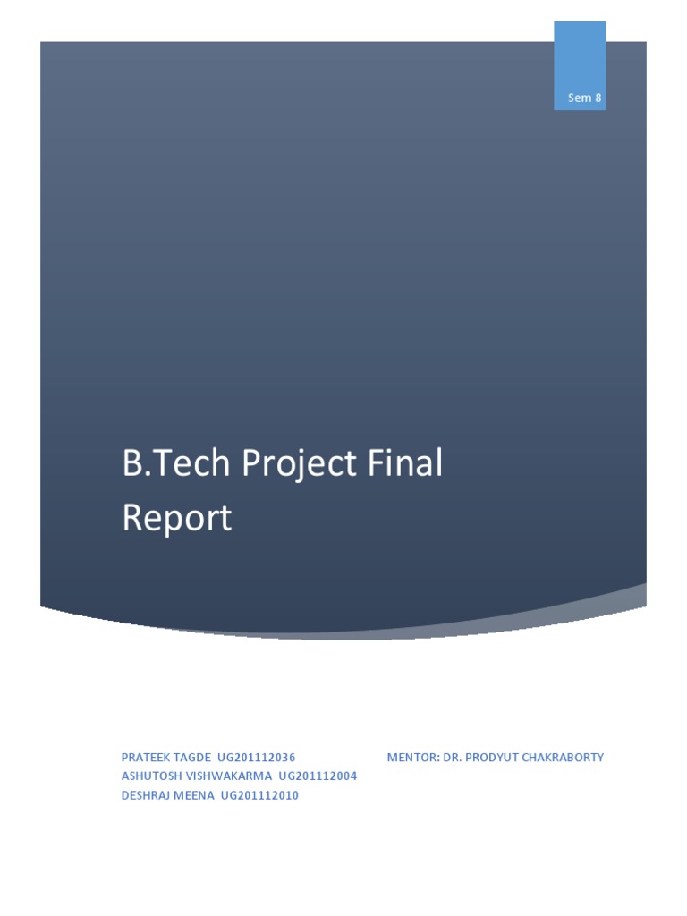 Final BTP Report | Download Free PDF | Humidity | Air Conditioning