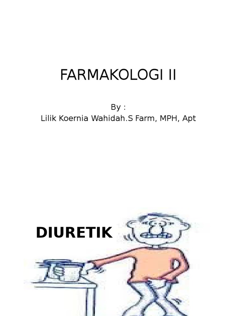 Farmakologi Ii - Diuretik | PDF