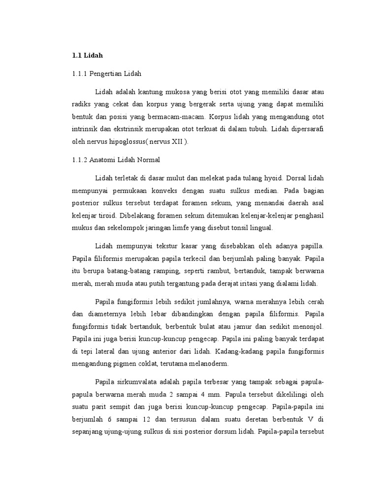 Geografic Tongue | PDF