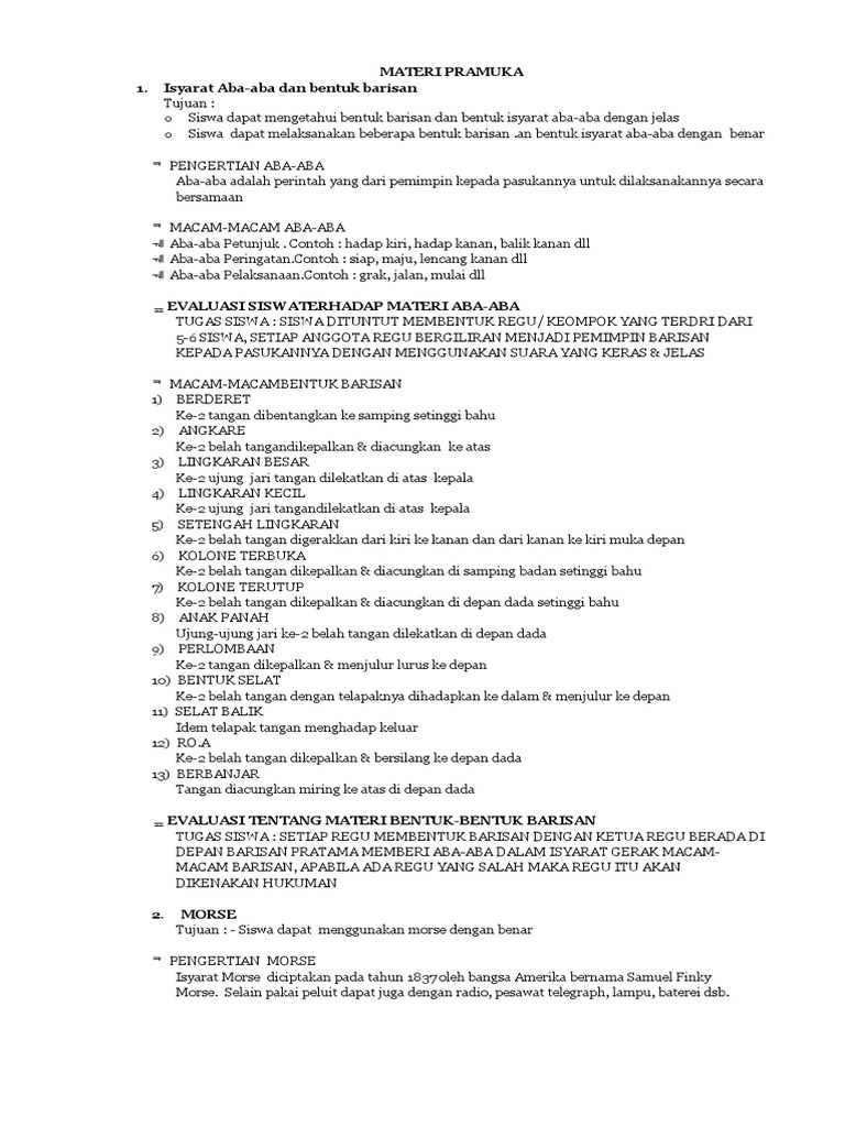 Materi Persami | PDF | Kajian Bahasa Asing