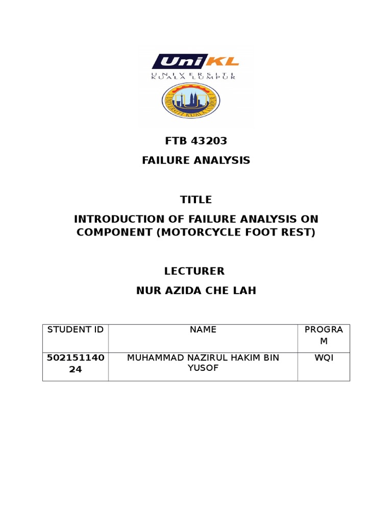 Cover Page Report Introduction | PDF