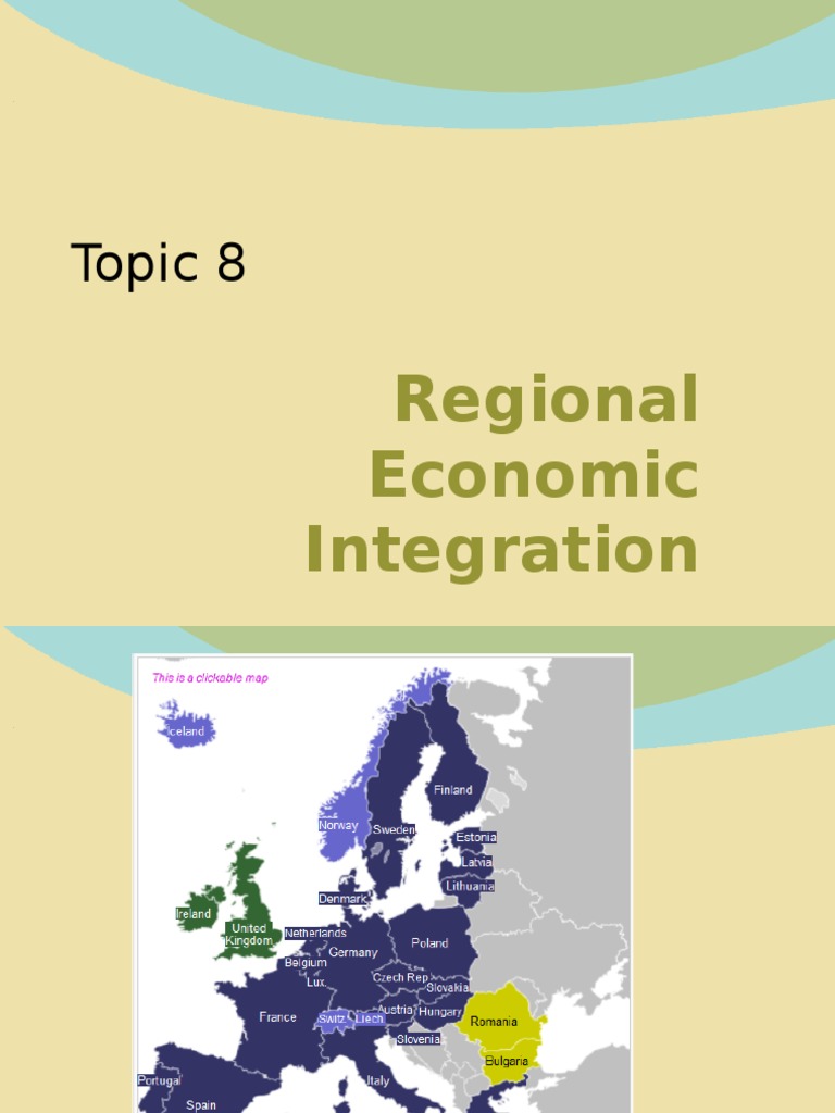 Understanding Regional Economic Integration: An Overview of Key ...
