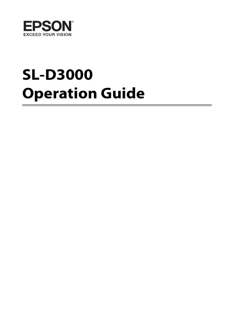 D 3000 | PDF | Electrical Connector | Printer (Computing)