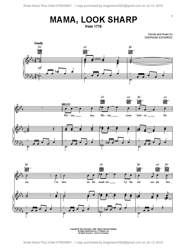 Mama Look Sharp PDF | PDF | Property Law | Civil Law (Common Law)