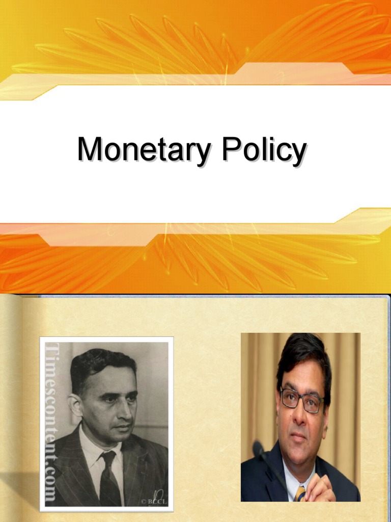 Monetary Policy of RBI | PDF | Reserve Bank Of India | Monetary Policy